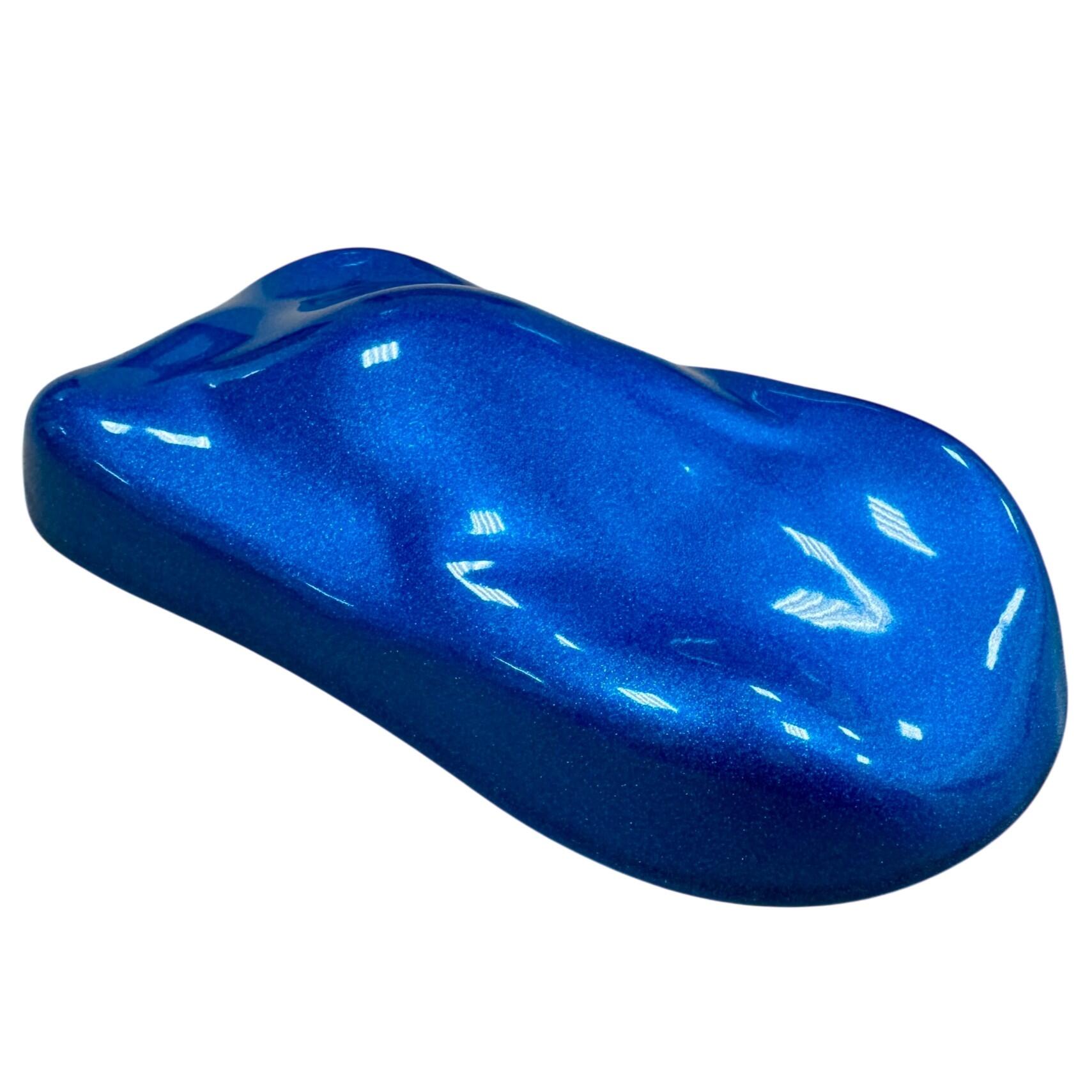 KWOLIN- Hawaii Blue Metallic Sparkle Powder Coating SP-66027SB